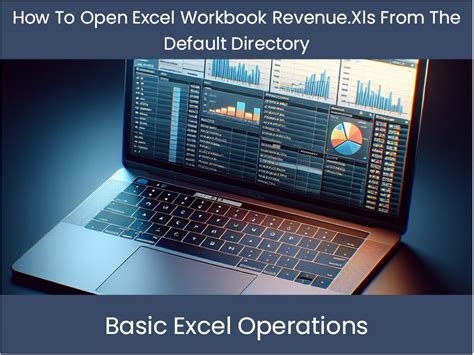 Excel Tutorial How To Open Excel Workbook Revenuexls From The Defaul