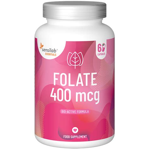 Sensilab Essentials Folate 400mcg │sensilab
