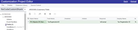 Conditionally Required Field Not Working Customization Projects