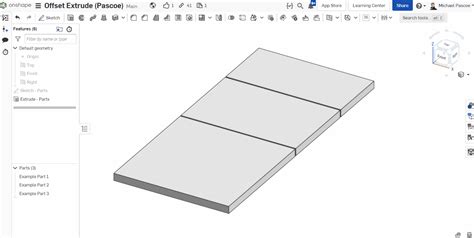 Extrude And Offset Onshape