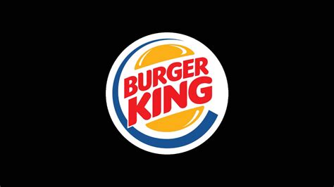 Download Burger King Logo On Black Wallpaper