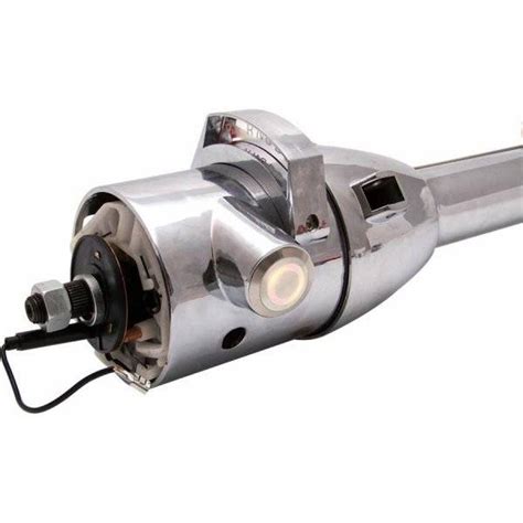 33 White Push Button Start Column