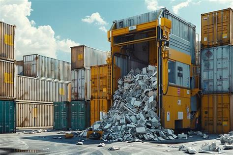 Highperformance Compactor Machine Best Compactor Picture Premium Ai Generated Image