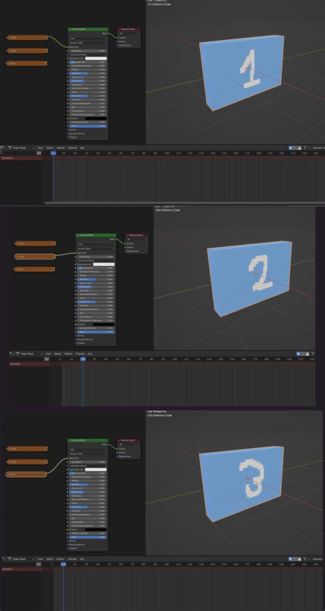 Switching Texture During Animation Animation And Rigging Blender