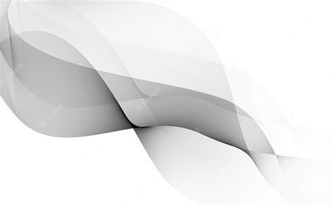 Premium Photo Abstract Monochrome Wave Pattern 3d Wallpaper