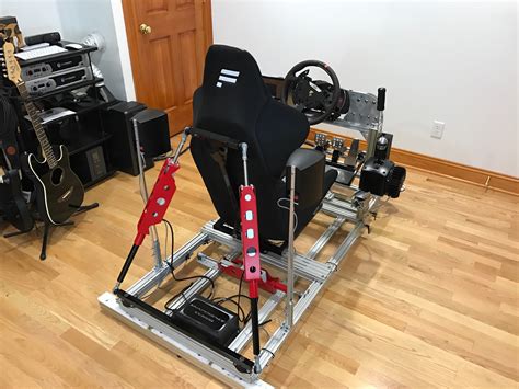 Diy Pvc Sim Racing Rig Plans Diy Reviews And Ideas