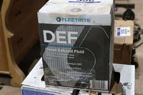 5 Boxes Of Def Fluid Shackelton Auctions Inc