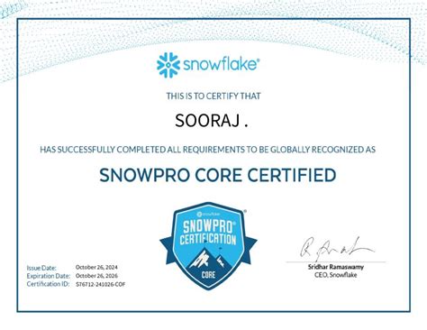 sooraj on linkedin snowflake snowflakecertified dataengineering datawarehousing…