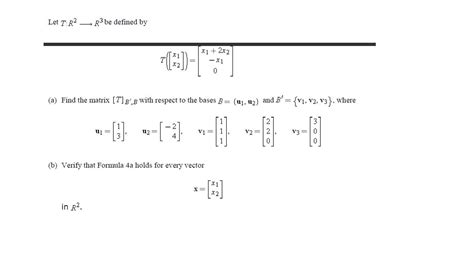 Solved Let T R Rightarrow R Be Defined By T X X Chegg Com