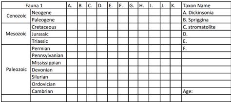 Solved Part 1 Index Fossils In Depositional Sequences The