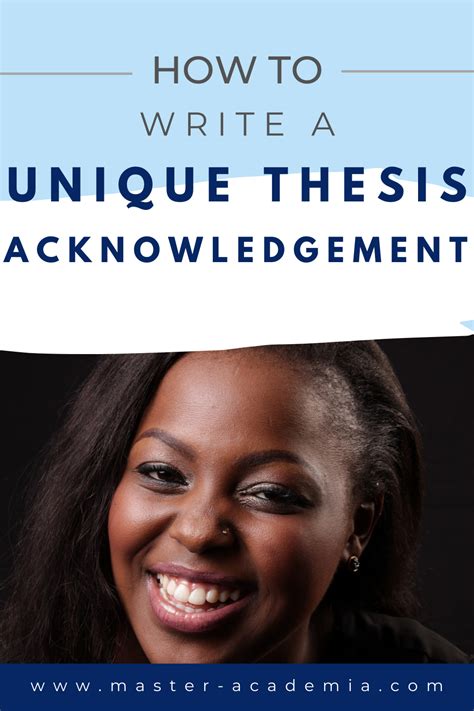 How To Write A Unique Thesis Acknowledgement Faqs Essay Help Essay Thesis