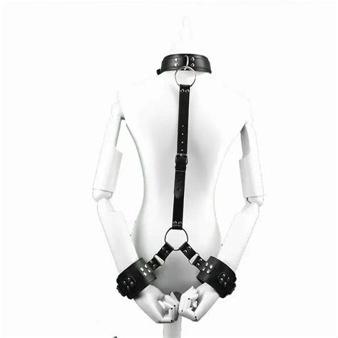 Bdsm Bondage Sexy Collar Handcuffs Wrist Tied Hand Sex Toys Set For