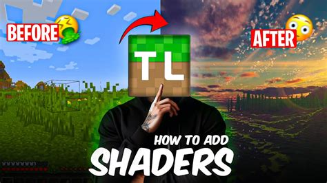 how to install shaders for tlauncher😲 step by step guide 😊 youtube