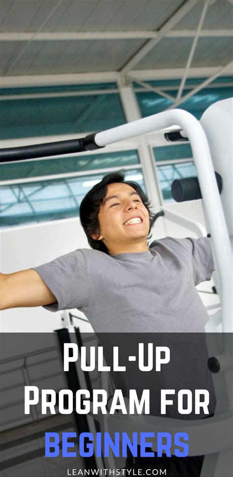 Pull Up Program For Beginners How To Do Your First Pull Up Artofit
