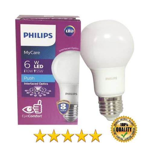 Jual Lampu Philips Led Watt Putih Kualitas Terbaik Lampu Hemat Biyaya Indonesia Shopee Indonesia
