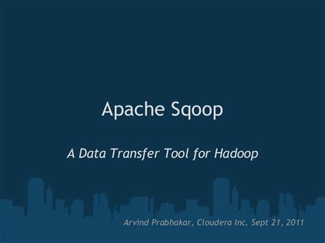 Sqoop Tool For Hadoop At Allyson Byerly Blog
