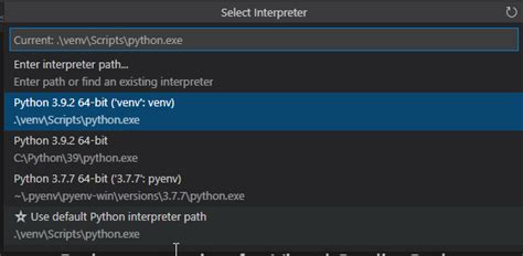 Command Python InterpreterPath Incorrect Substitution In PythonDeprecatePythonPath Experiment