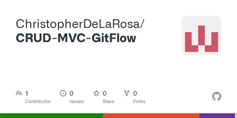Github Christopherdelarosacrud Mvc Gitflow