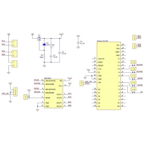Pololu Drv8835 Dual Motor Driver Shield For Arduino Sklep Kamami
