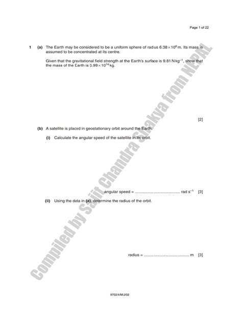 9702 P4 12 Motion In A Circle All Pdf Pdf