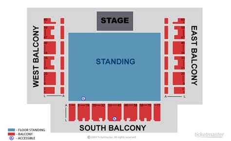 Five Seating Plan The Brighton Centre