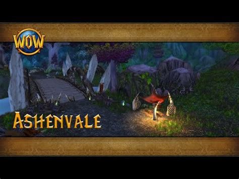 Ashenvale World Of Warcraft Ambience Azeroth World Tour Rwow