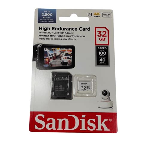 Sandisk Micro Sd Kort Med Hurtig Læsehastighed Til Vildtkamera