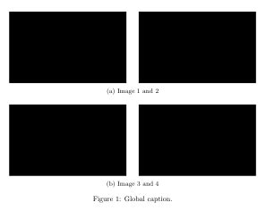Floats Only One Caption Under Multiple Subfigures TeX LaTeX Stack Exchange