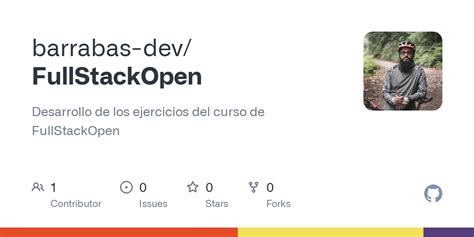 GitHub Barrabas Dev FullStackOpen Desarrollo De Los Ejercicios Del