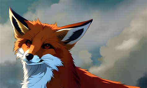 Anime Style Portrait Of A Red Fox By Giuseppedirosso On Deviantart