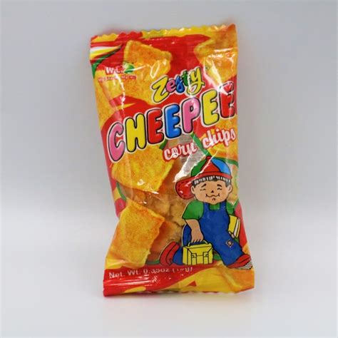 Zesty Cheepee Corn Chips X 12 Pieces Salangi Ko Pu