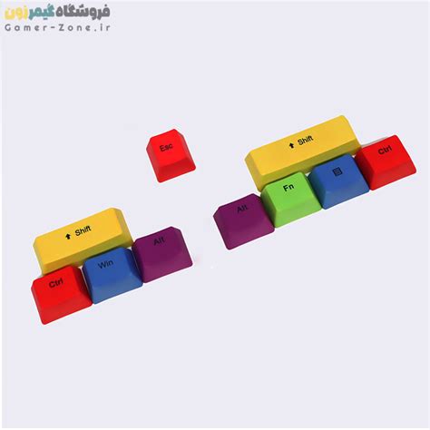 مجموعه کلید کیبورد مکانیکال کیکپ Pbt Shiftctrlaltwinesc Keycaps