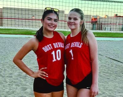 Two River Valley Beach Volleyball Pairs Earn Wins During Opening Week