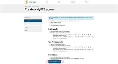 Myftb Account Access And California Tax Help Mbs Cpa