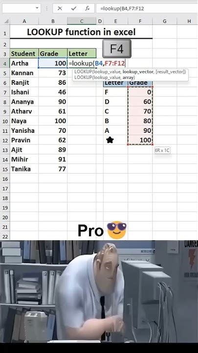 Lookup Function In Excel 💯 Exceltutorial Exceltips Exceltricks Spreadsheets Youtube