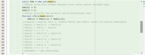 Pembelajaran Java Web Programming Bilangan Fibonacci