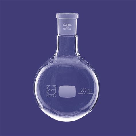 Round Bottom Flasks With Conical Joint Cap Ml Socket NS LabFriend Laboratory