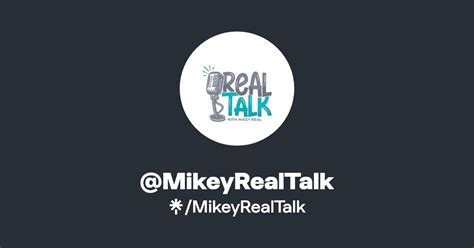 Mikeyrealtalk Instagram Facebook Tiktok Linktree