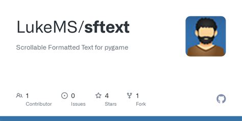 Github Lukemssftext Scrollable Formatted Text For Pygame