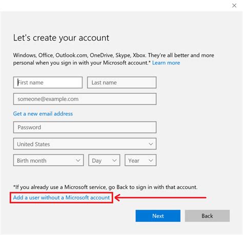 How To Sign In To Windows 10 With A Non Microsoft Account Alexanders Blog