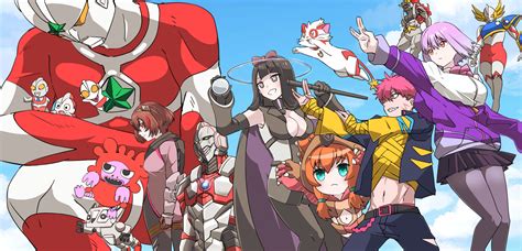 Shinjou Akane Ultraman Gauma Aguila Ultraman Joneus And More Gridman Universe And