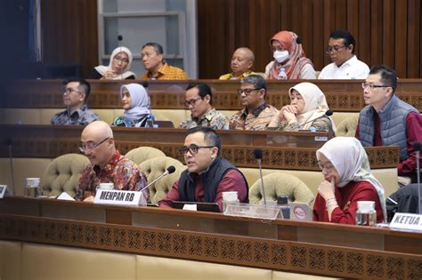 Kementerian Pendayagunaan Aparatur Negara Dan Reformasi Birokrasi Raker Dan Rdp Dengan Komisi