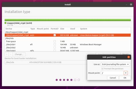 Dual Boot How Do I Install Ubuntu With Full Disk Encryption Without Having To Erase
