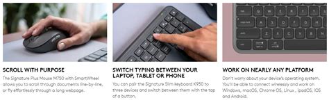 Logitech Signature Slim Combo Mk Graphite Incredible