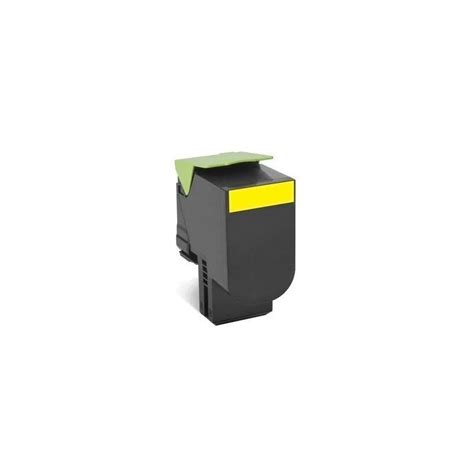 Toner Lexmark 70c80y0 708y Yellow Maroc Prix And Disponibilité Links