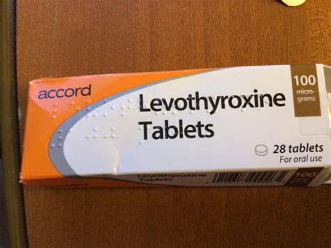 Levothyroxine Tablets 100mg Accord Country Medical Pharmacy