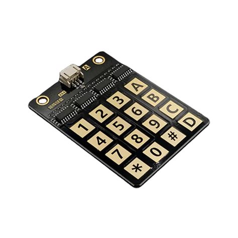 4x4 capacitive touch keyboard 16 keys button matrix keypad for arduino