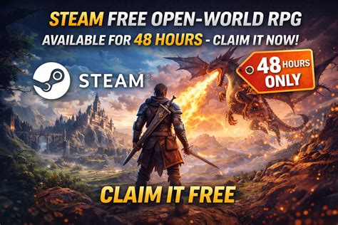 Steam Free Open World Rpg Available For 48 Hours — Claim It Now