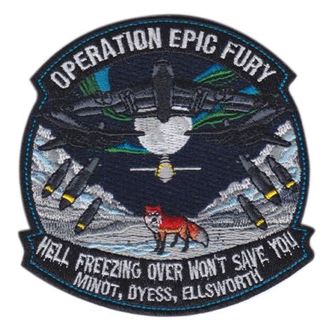 28 Muns Operations Epic Fury Patch 28th Munitions Squadron Patches