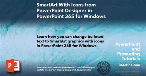 SmartArt With Icons From PowerPoint Designer In PowerPoint For Windows